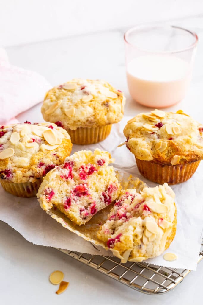 Red Currant Muffins - The Bake School