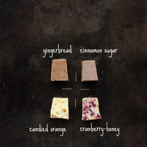 Flavored butter recipes for Christmas