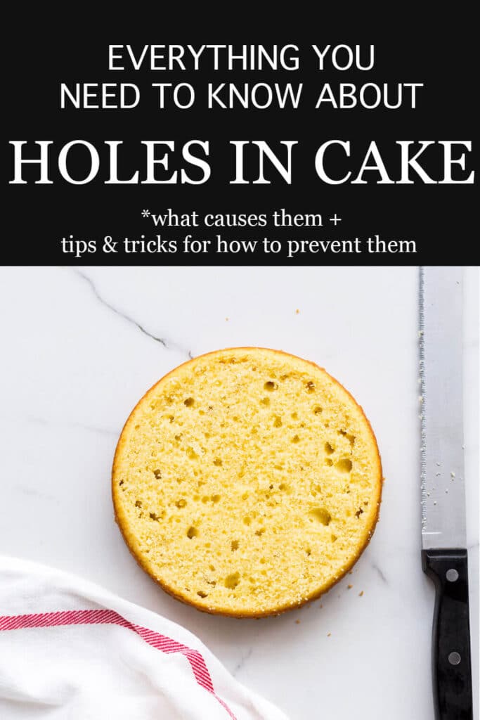 Why are there sometimes large holes inside of cake? - The Bake School