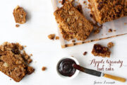 Apple brandy loaf cake
