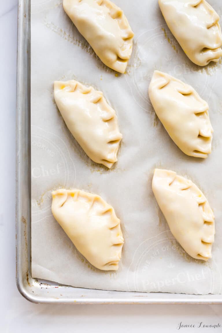 Savoury hand pies with pork and apple - The Bake School