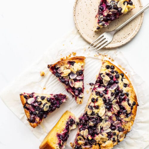 Black Currant Cake - The Bake School