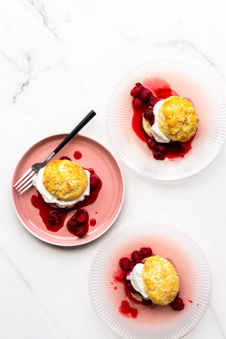 Raspberry shortcake - The Bake School