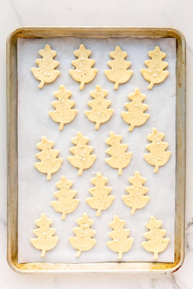 Savoury Cheese Shortbread Cookies - The Bake School