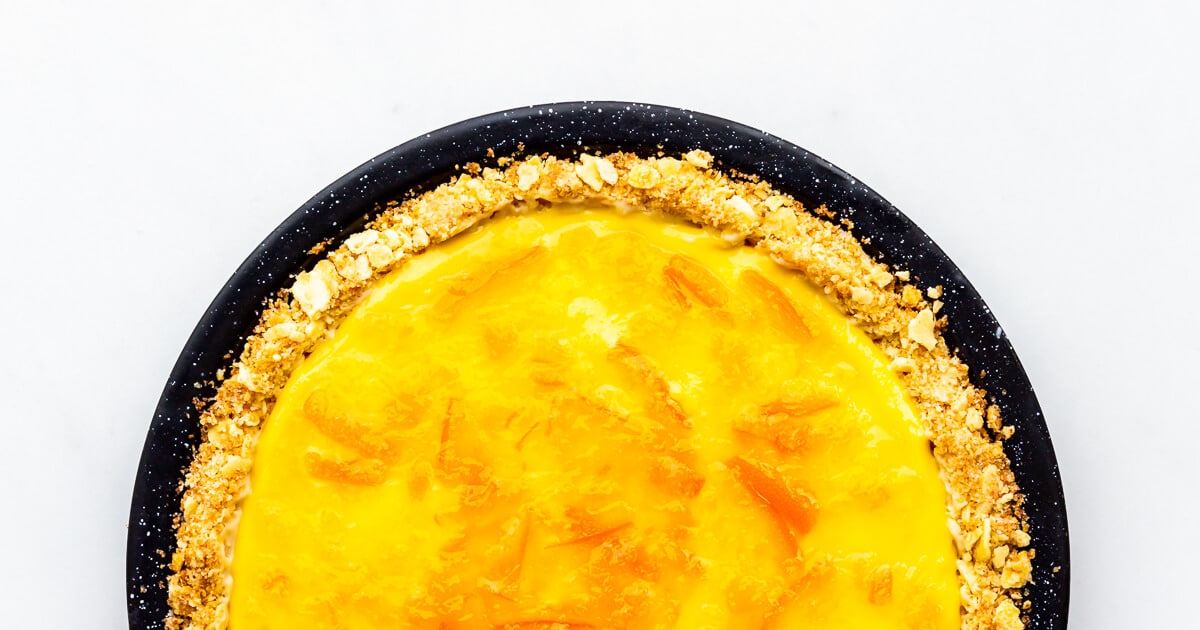 Orange pie - The Bake School