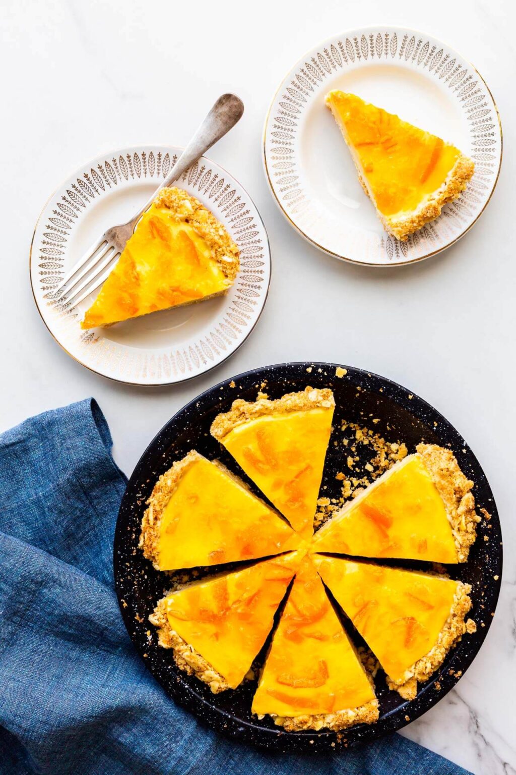 Orange pie - The Bake School