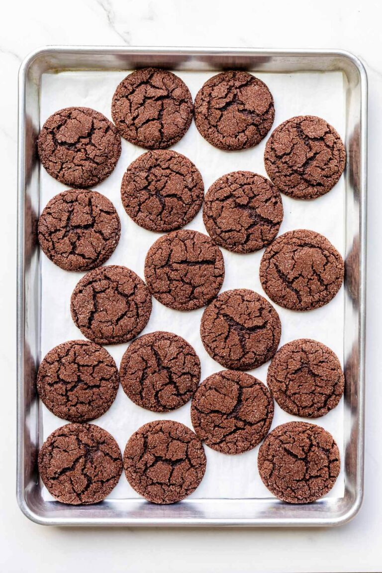 Chocolate Sugar Cookies - The Bake School