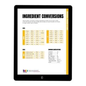 How to use baking ratios - The Bake School