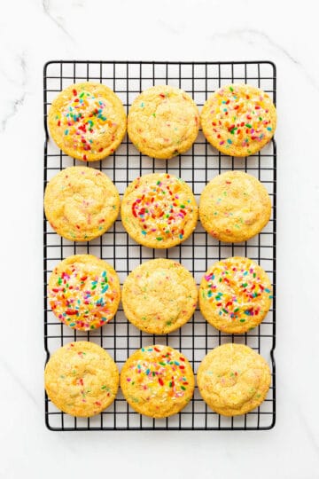 Sugar cookies with sprinkles - The Bake School