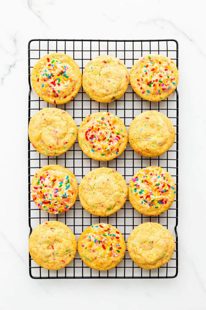 Sugar cookies with sprinkles - The Bake School