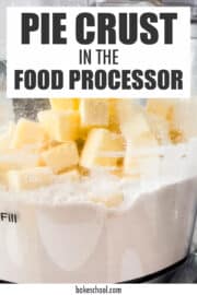Pie Crust in a Food Processor - The Bake School