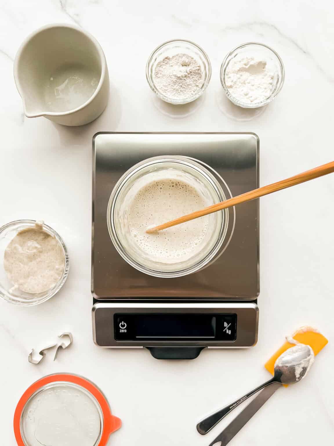 Sourdough starter - The Bake School