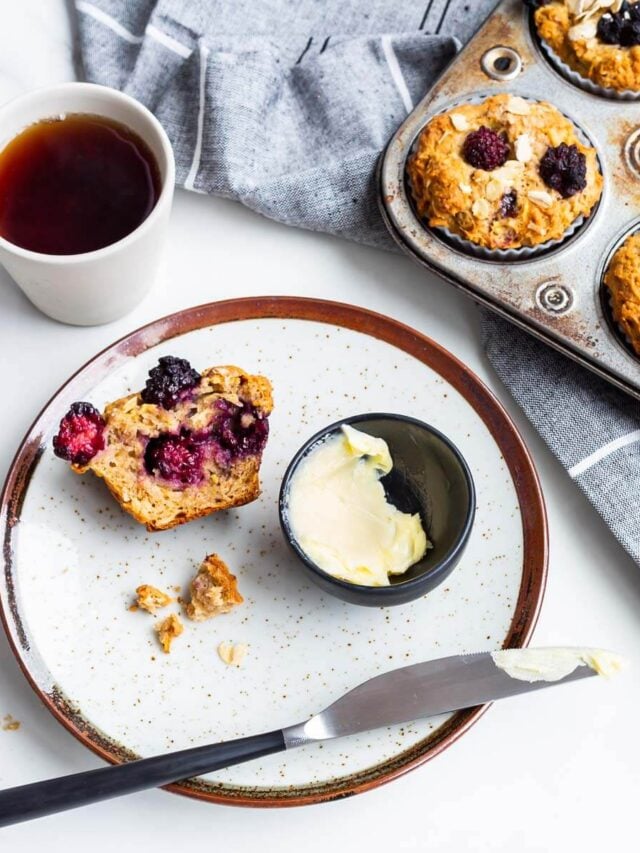 Red currant muffins - The Bake School