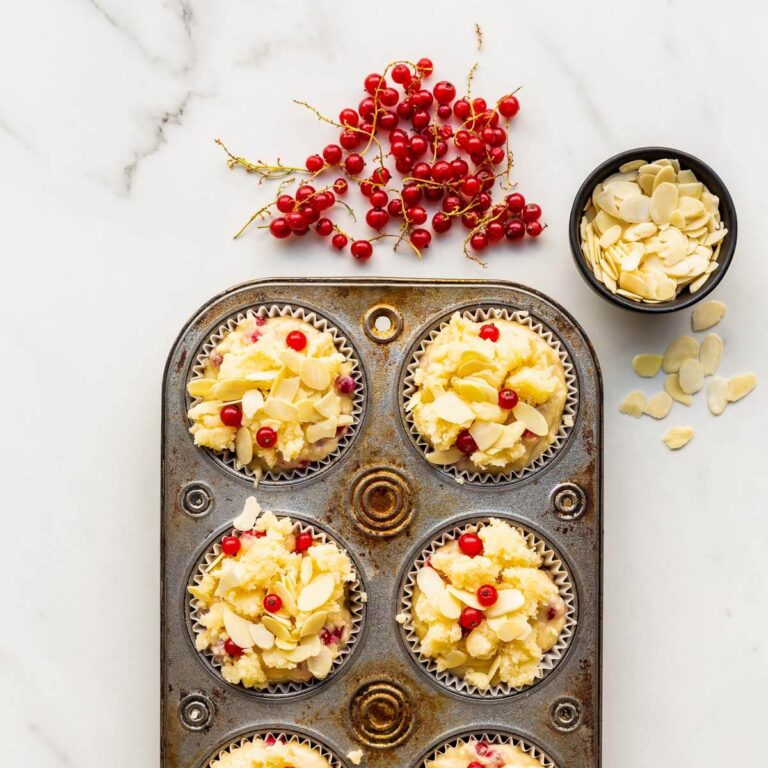 Red Currant Muffins - The Bake School