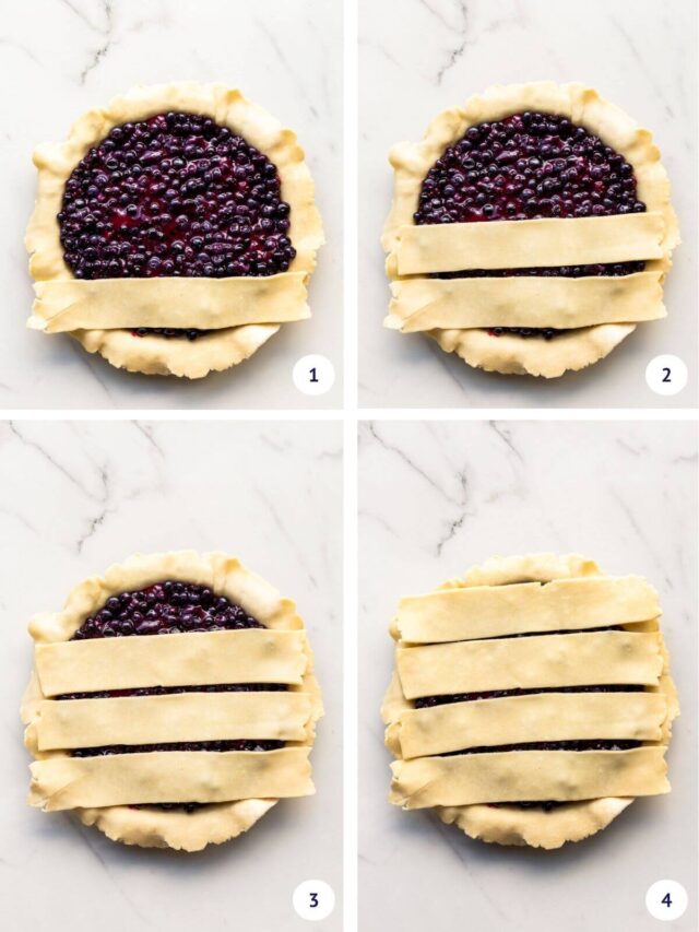 How To Make a Lattice Pie Crust - The Bake School
