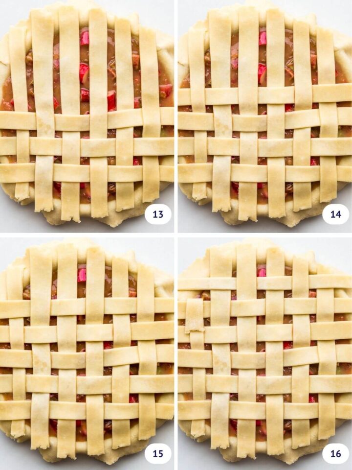 How To Make a Lattice Pie Crust - The Bake School