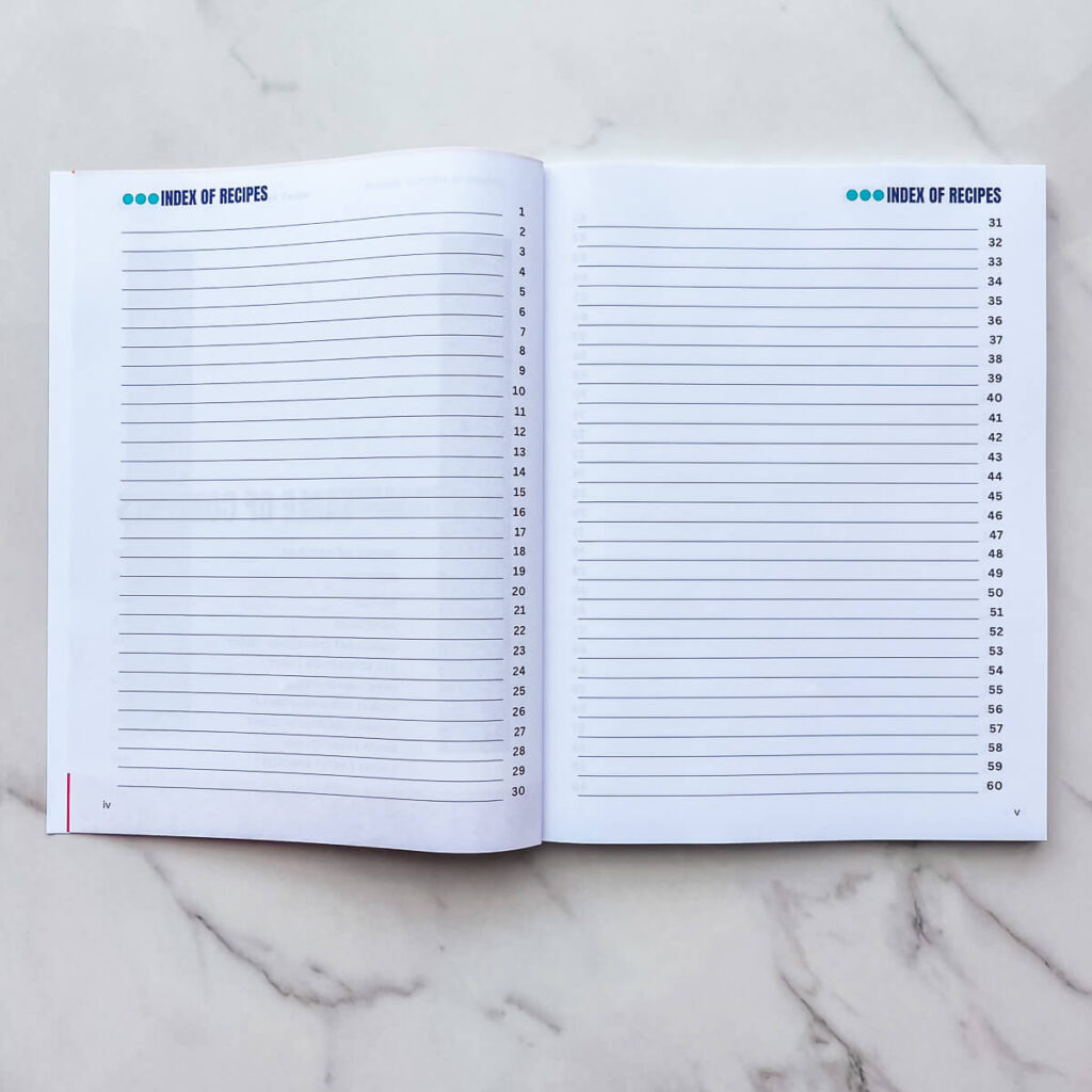 Baking Recipe Notebook - The Bake School