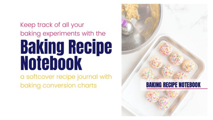 Baking Recipe Notebook - The Bake School
