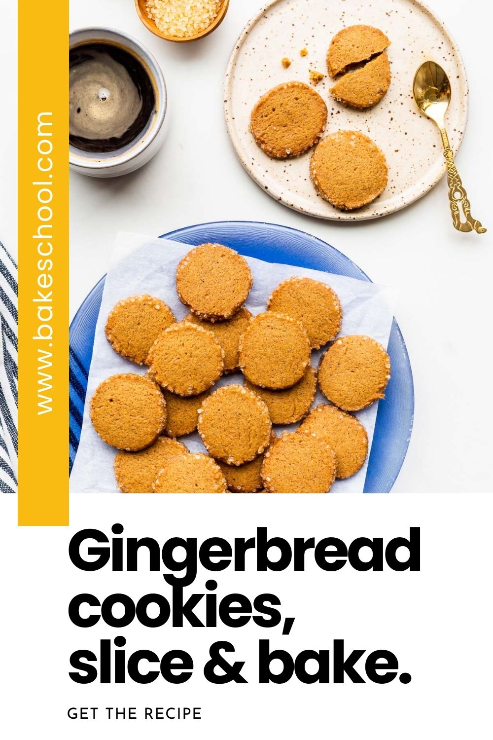 Easy Gingerbread Cookies (slice and bake) - The Bake School