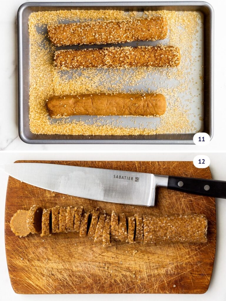 Easy Gingerbread Cookies (slice and bake) - The Bake School