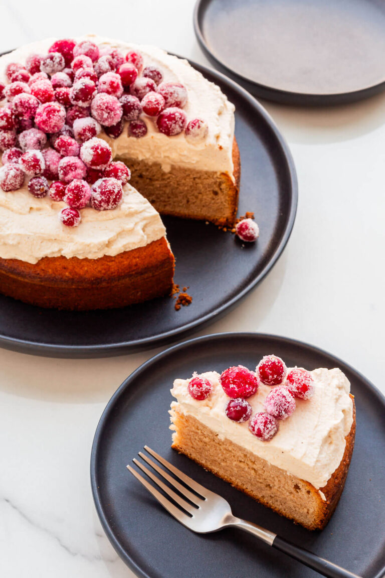 Chestnut Cake with Chestnut Cream - The Bake School