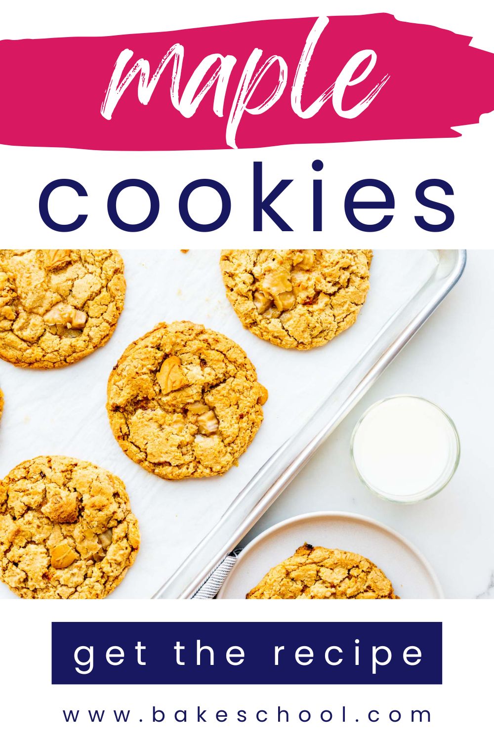 Maple Sugar Cookies - The Bake School