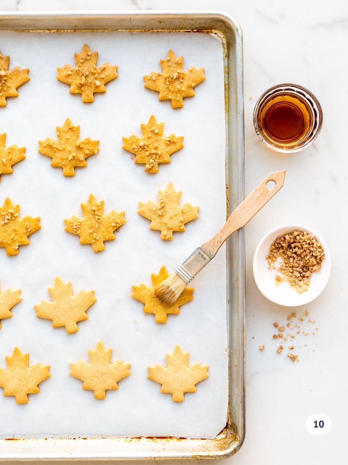 Maple Shortbread Cookies - The Bake School