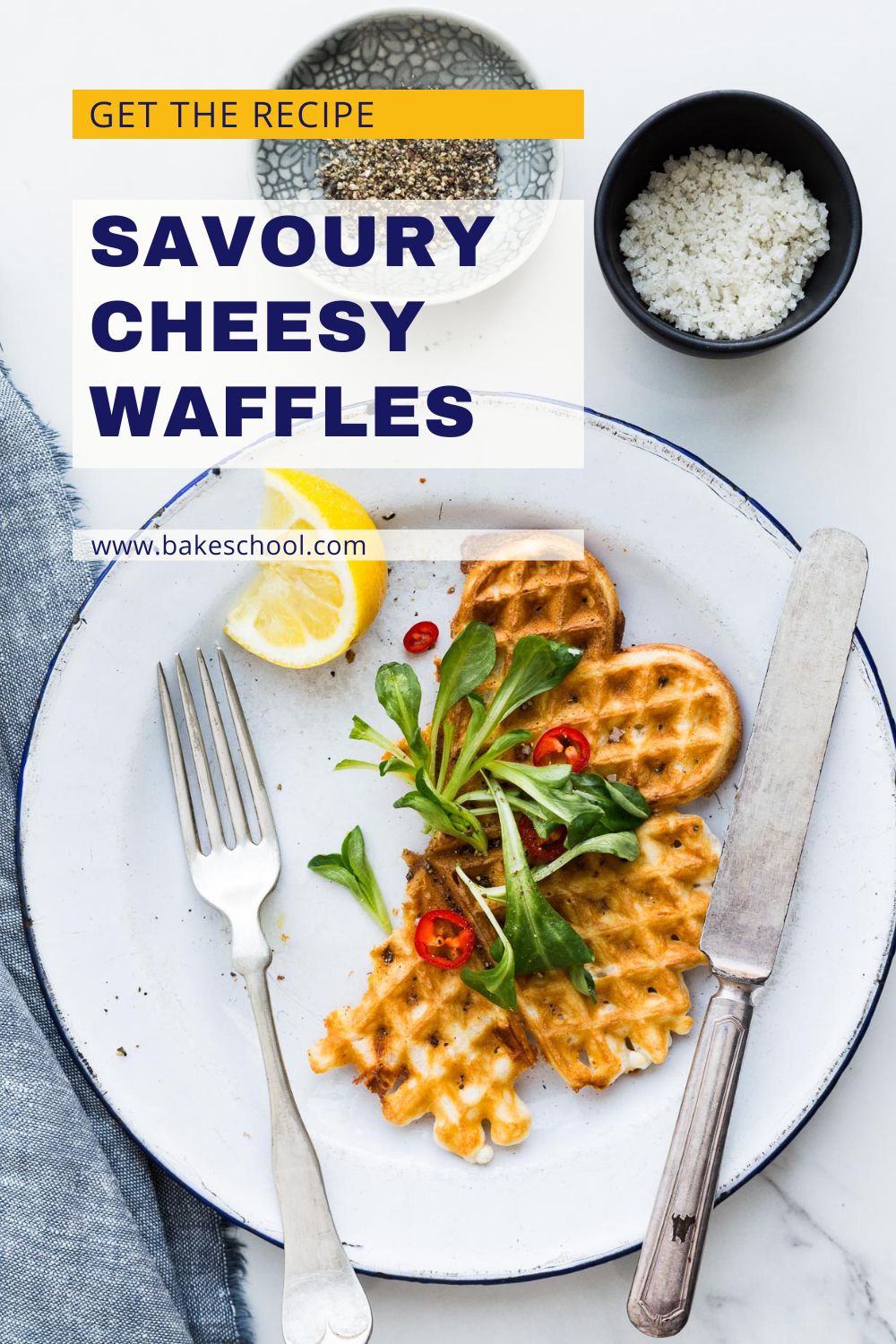 Cheese waffles, a savory twist on a classic brunch recipe