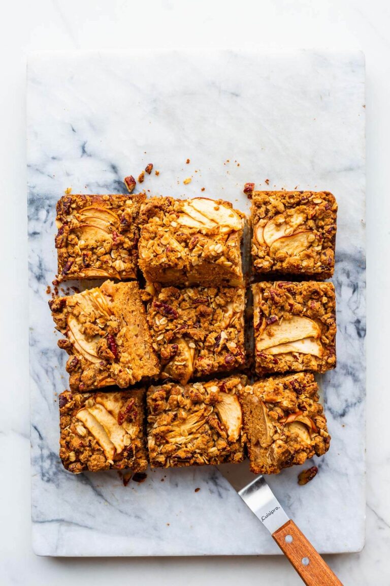 Apple brandy loaf cake