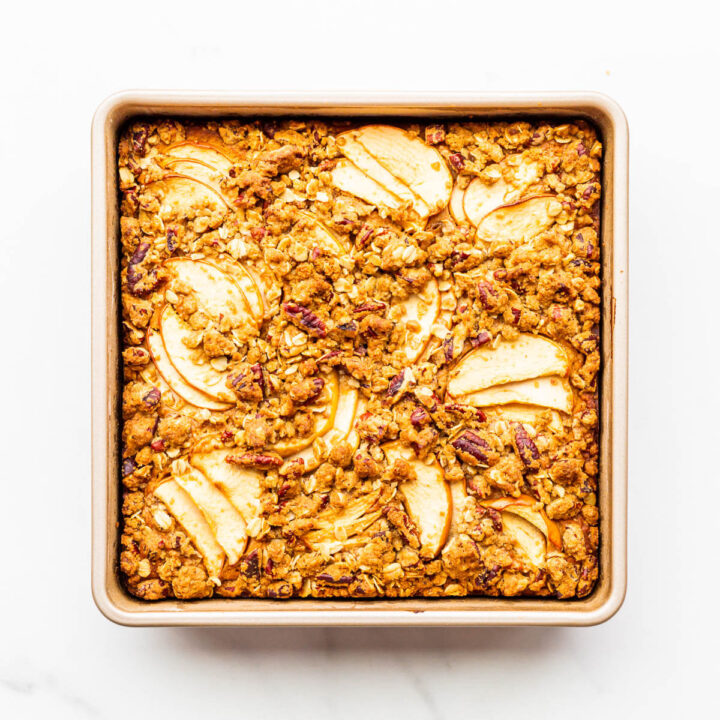 Apple brandy loaf cake