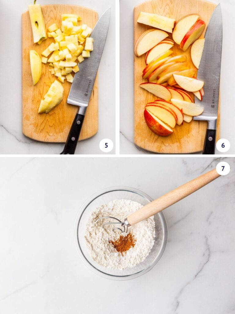 Apple brandy loaf cake