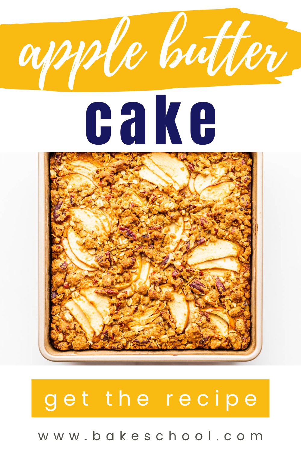 Apple brandy loaf cake