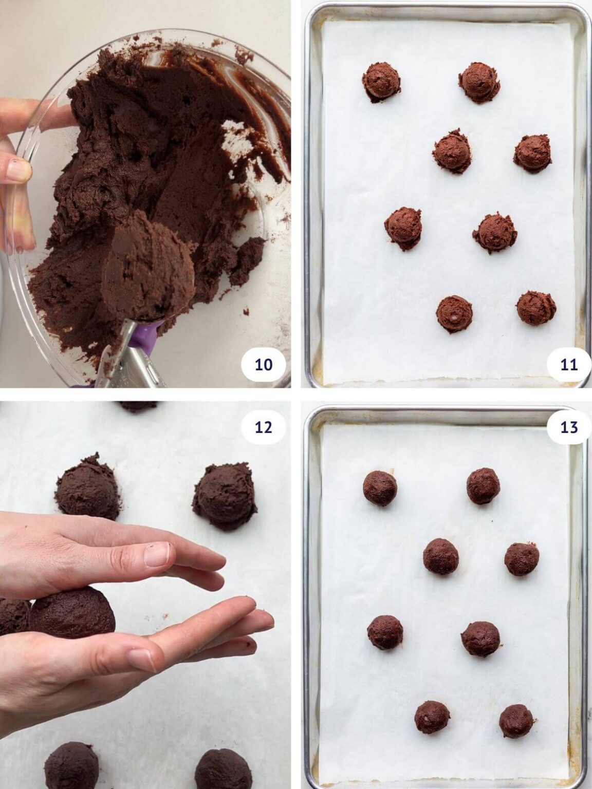 Chocolate Chocolate Chip Cookies - The Bake School