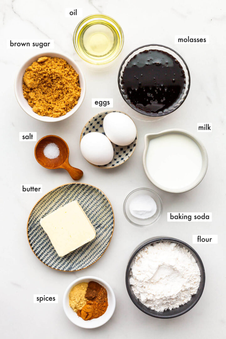 Moist Gingerbread Cake with Cream Cheese Frosting and Lemon Curd - The ...