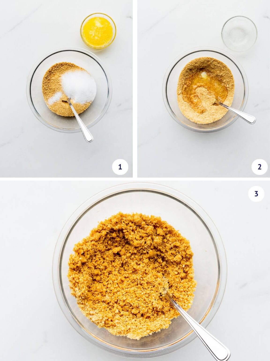 How To Make A Baked Graham Cracker Crust - The Bake School