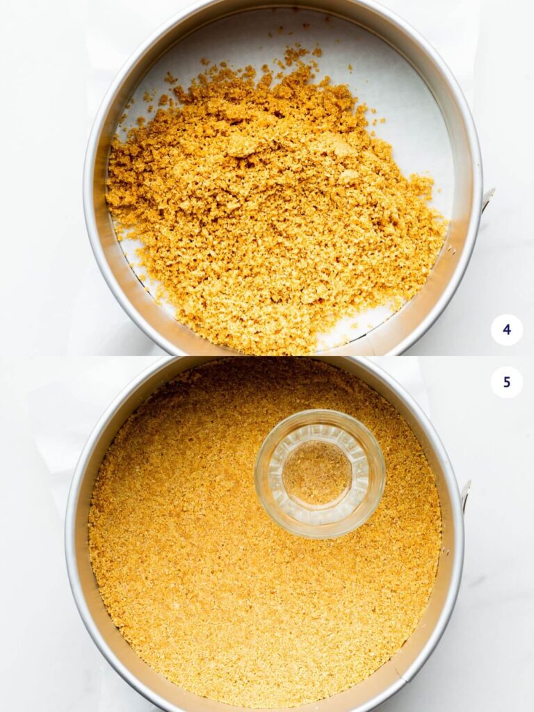 How To Make A Baked Graham Cracker Crust - The Bake School