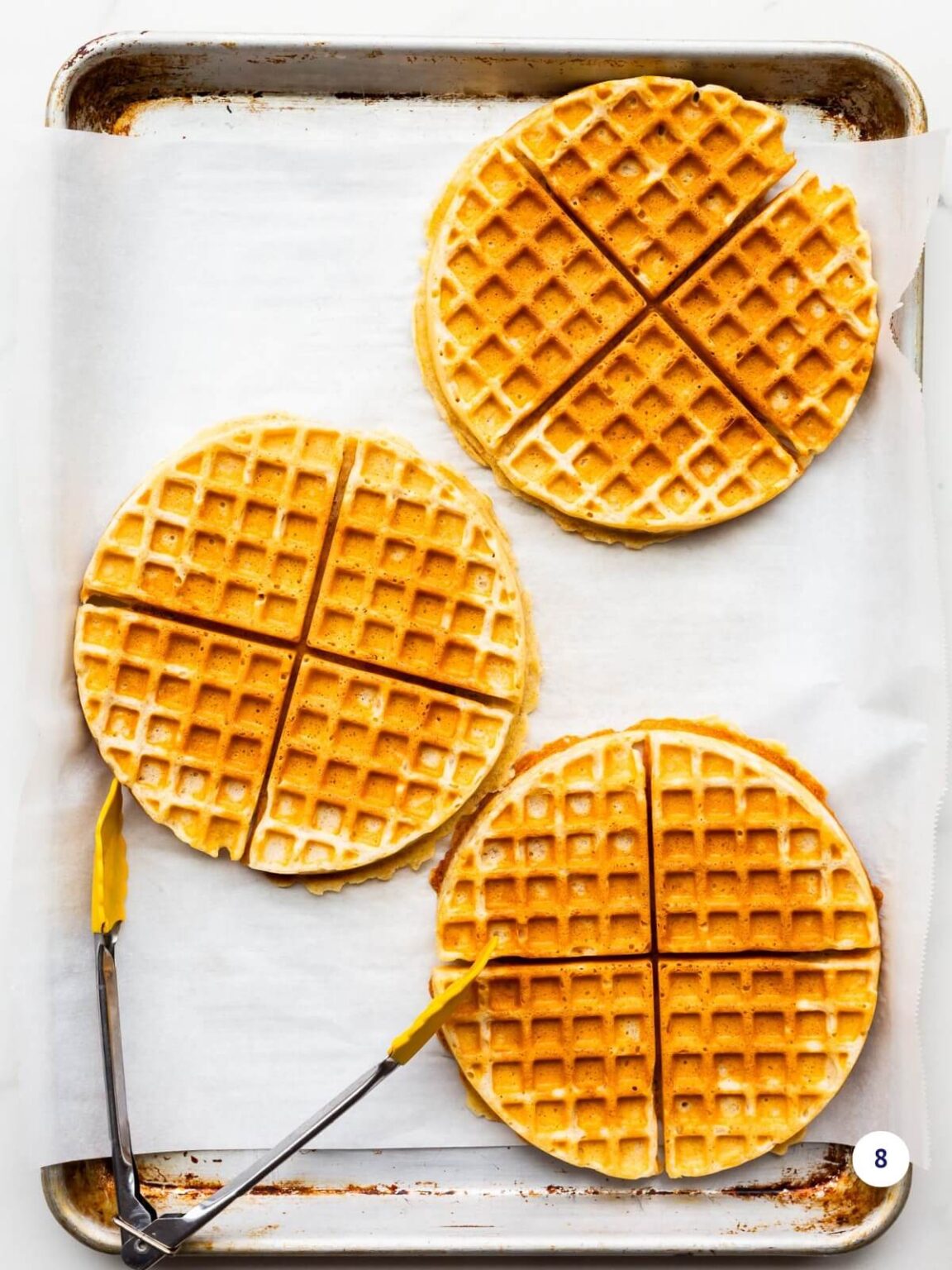 Sourdough Discard Waffles - The Bake School